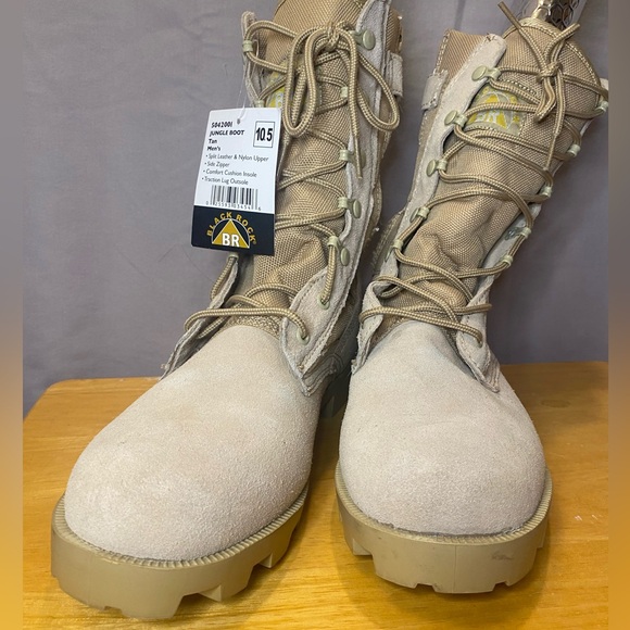 black rock | Shoes | Black Rock Jungle Boot Tan Suede Nylon Mens 5 ...